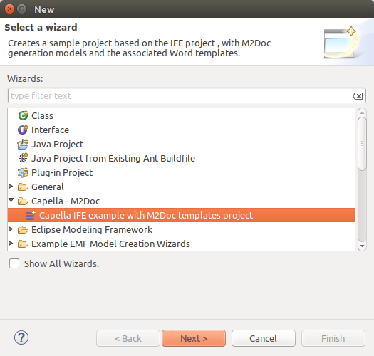 Capella M2Doc tutorial - M2Doc